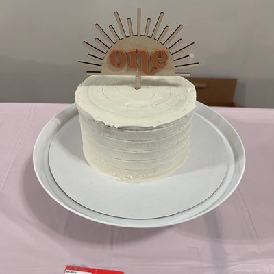 Sun Cake Topper, Boho Sun Cake Topper, First Trip Around the Sun Birthday, Boho 1st Birthday ...