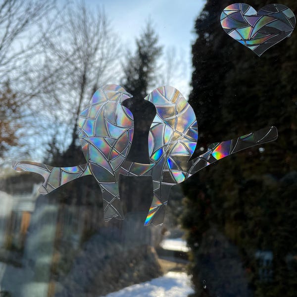 Tooth Suncatcher Sticker Window Decal | Teeth Artwork Wall Art Ornament ...