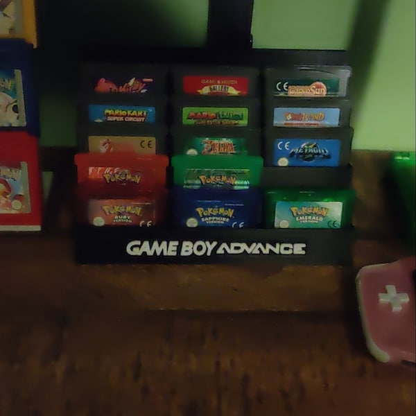Gameboy Game Storage GBA Game Storage GB Colour Game Boy - Etsy