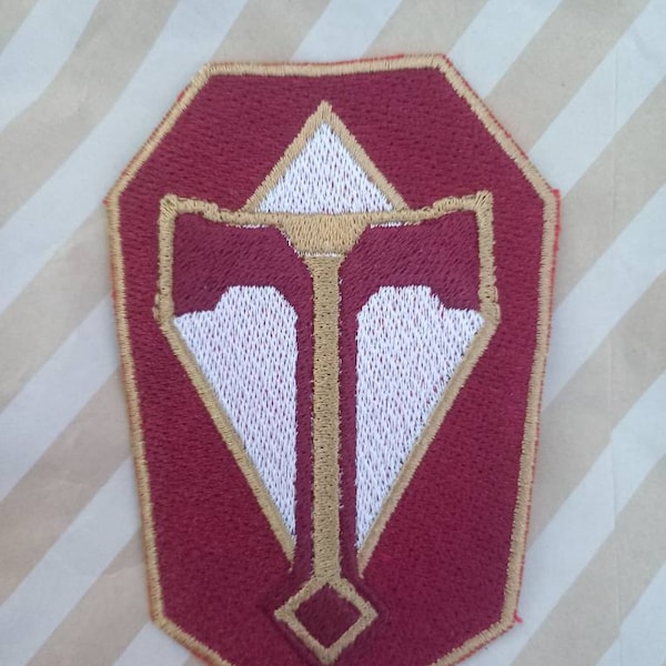 Talis' Crest - Arcane Patch: Embroidered Iron-on Applique - Etsy
