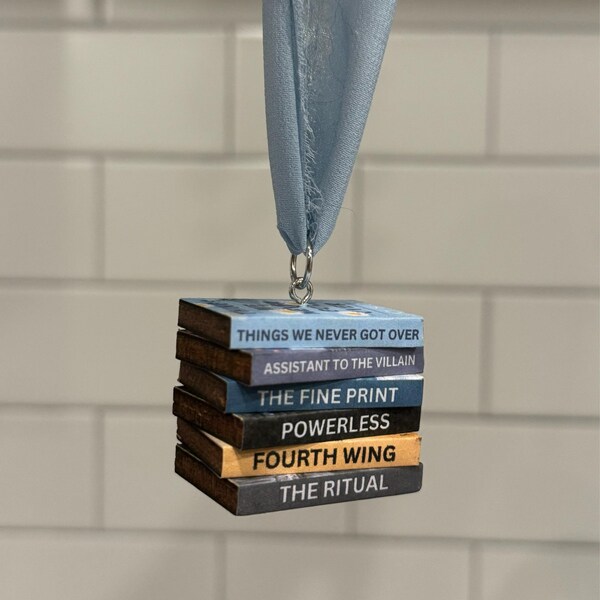 Customizable Mini Book Jar, Mini Book Display, TBR, Tiny Book Jar, Book ...