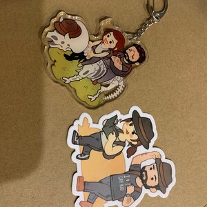 The Last of Us Part 2 TLOU Stickers joel and Ellie - Etsy