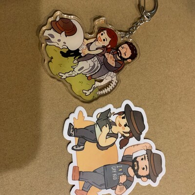 The Last of Us Part 2 TLOU Stickers joel and Ellie - Etsy