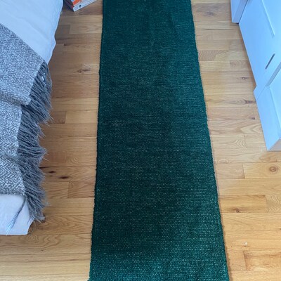 Runner Rug Dark Green 200cm / Kitchen Rug / Rug Runner / Floor Mat ...