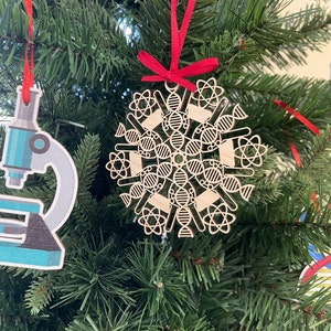 STEM Science Ornament - Etsy