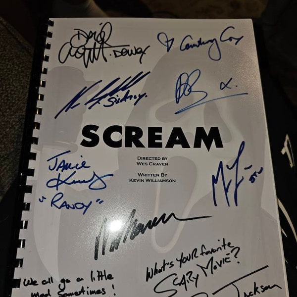 PURPLE RAIN Signed Movie Script, Screenplay, Prince, Present, Birthday ...