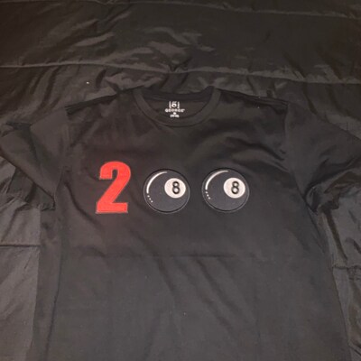 Black Billiard 8 Ball Pool Game Iron on Patch - Etsy