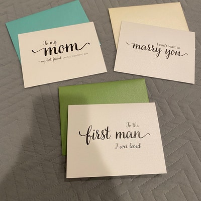 Father of the Bride Gift From Bride to the First Man I Ever Loved Card ...