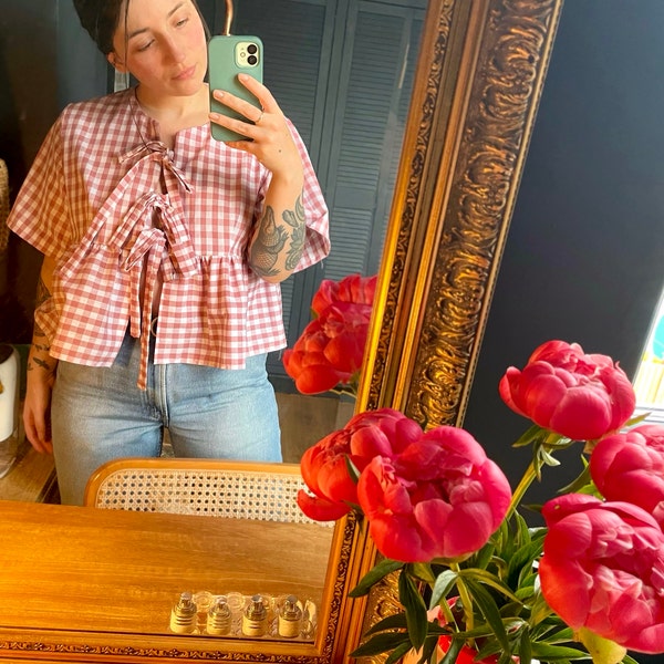 Poppy 2-in-1 Peplum Blouse Beginner Friendly | Two Sleeve Options ...