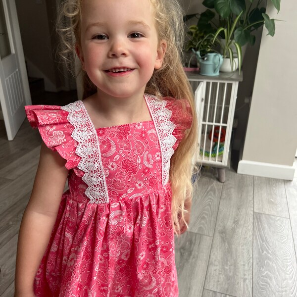 Bellevue Dress Pdf Sewing Pattern Including Sizes 12 Months 14 Years