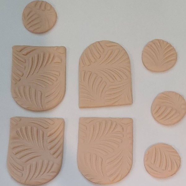 Pottery Hand Roller / Clay Texture Tool - Leaves R02 - Etsy