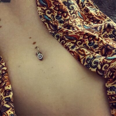 Goth Spike Plug Hoop Gauges Tunnels Ear Earrings Dangle 4g 2g 0g 00g 7/ ...