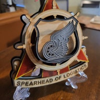 US Army Signal Corps Branch Insignia Vector Files Dxf Eps Svg - Etsy Canada