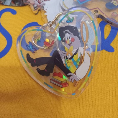 Frank Frankly welcome Home Two-sided Holographic Charm - Etsy