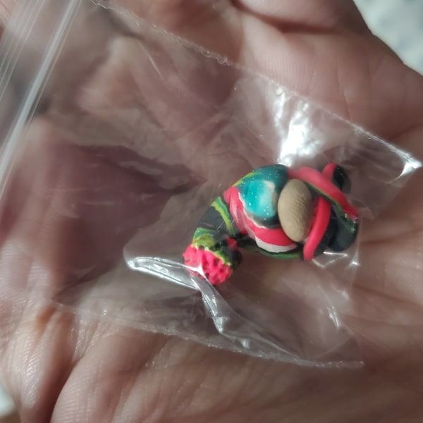 RARE Power Puff Girls PROFESSOR PVC Figure/ Rubber Stamp/ Collectible ...