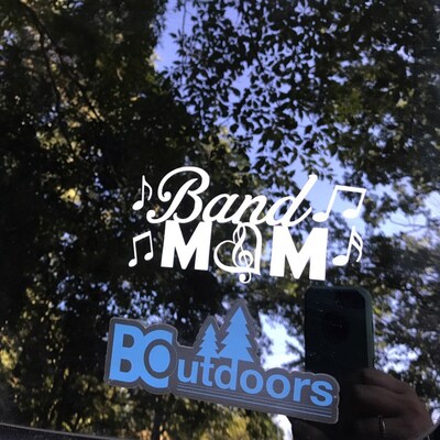 Band Mom Vinyl Decal / Band Decal / Car Decal / Personalized Decal ...