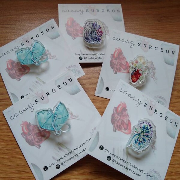 Floral Colon Watercolor Print - Floral Abstract Colon ...