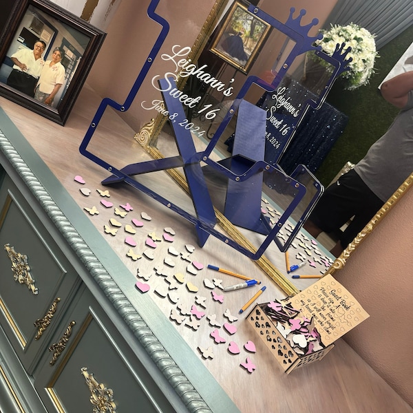 Quince Guest Book, Mis Quince Años Guest Book, Quinceanera Favors ...