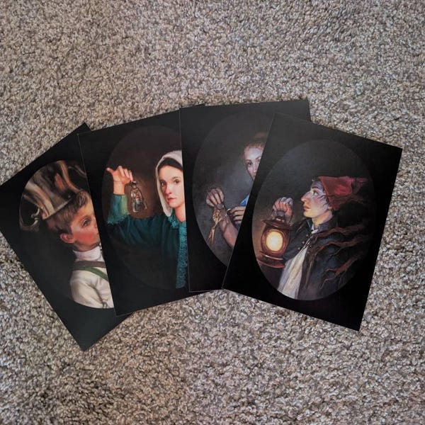 Beatrice, Over the Garden Wall, 8x10 Victorian Glossy Fine Art Print ...