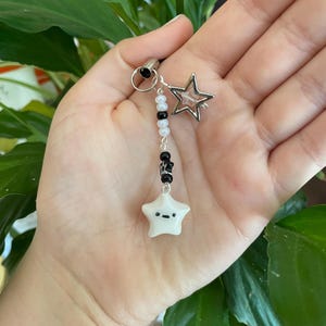 Crochet Star Keychain - Etsy