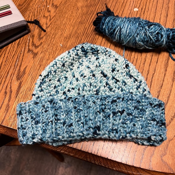 Crochet Beanie Pattern Fishermans Cap Crochet Beanie Pattern Includes 5 ...