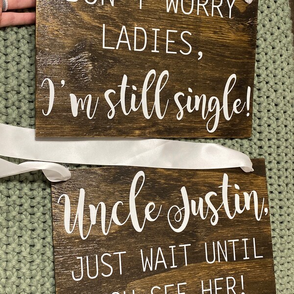 Ring Bearer Sign Nephew Ring Bearer If You Think Im Cute Wait