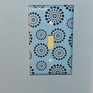 Dark Denim Blue Jean Look Light Switch Plates and Wall Outlet - Etsy