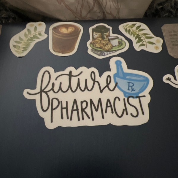 Future Pharmacist Sticker: Waterproof Laptop Decal - Etsy