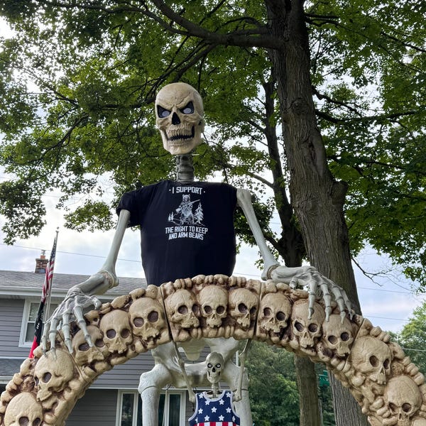 1 Set of TWO Skellbows, Customize Your 12 Foot Skeleton Poses for More ...