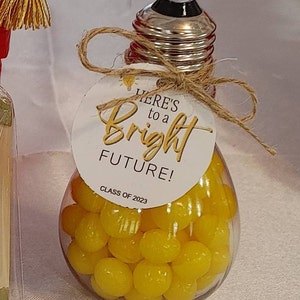 Your Future is Bright Gift Tag Printable Graduation Party Favor Tag ...