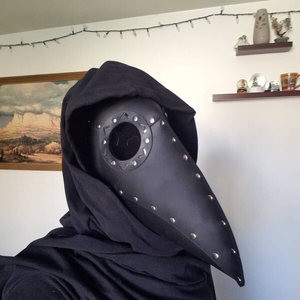 Custom Leather Plague Doctor Mask - Made to Order - Etsy