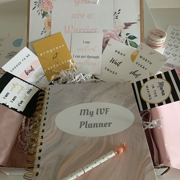 Fertility Affirmation Cards Floral Edition IVF Affirmation Cards ...