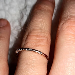 CUSTOM Morse Code Ring Personalized Morse Code Ring Any - Etsy