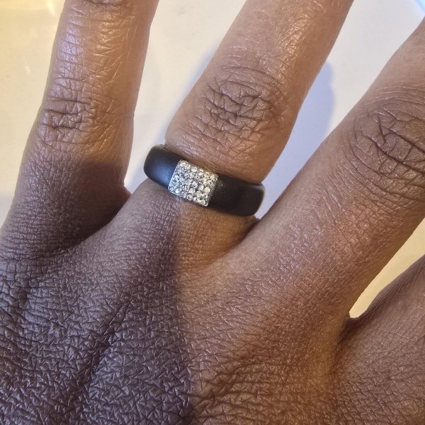 Rinfit Matching Silicone Rings for Couples - Silicone Wedding Bands ...