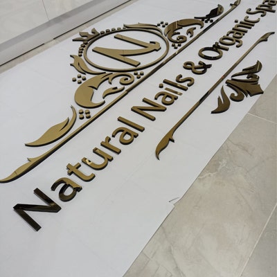 Custom 3D Backlit Sign Outdoor Sign Office Sign for Wall Door Metal ...