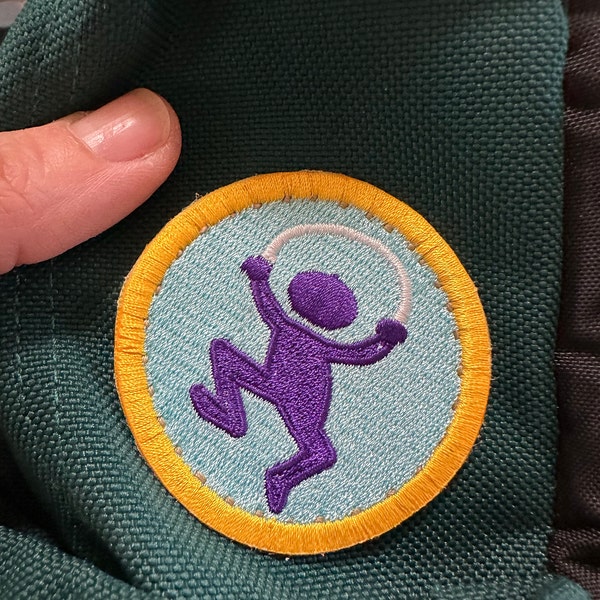 Exercise Badge Jump Rope Scout Sash Patch Iron on Embroidered AA3 - Etsy