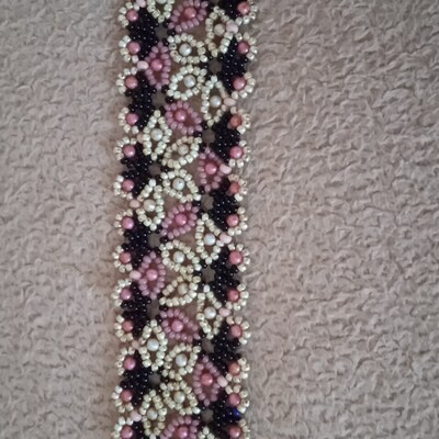 Beading Tutorial La Concha Bracelet Peyote Stitch - Etsy