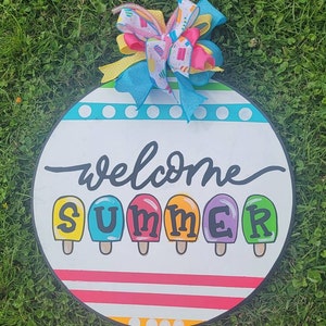 DIGITAL TEMPLATE: Back to School Teacher Pencil Teach Door Hanger ...