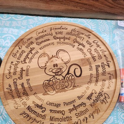 Digital Design Cheeses of the World Vector Glowforge Laser Cutting ...