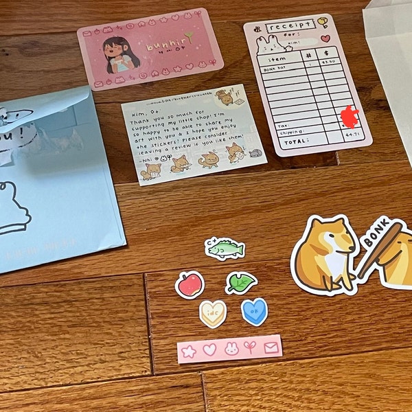 BONK Dog Meme Stickers - Etsy