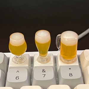 Halloween Pumpkin Backlit LED Keycaps Handmade Resin Custom - Etsy