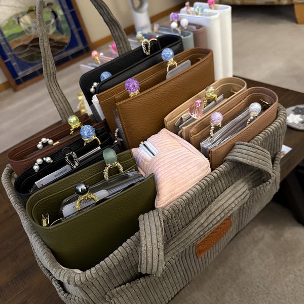 Nina Binder Caddy | Carrier for Budgeting Supplies | Cash Envelope ...