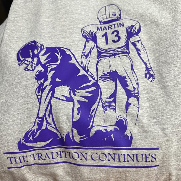 Football Ribbon Football Transfer Design DTF. Ready to Press, Heat ...