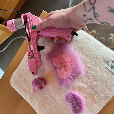 New Version Device Electric Felting Machine With 1 5 Needles Speed ...