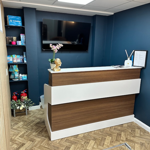 Reception Desk Model 1+, Custom Reception Desk, Office Furniture ...