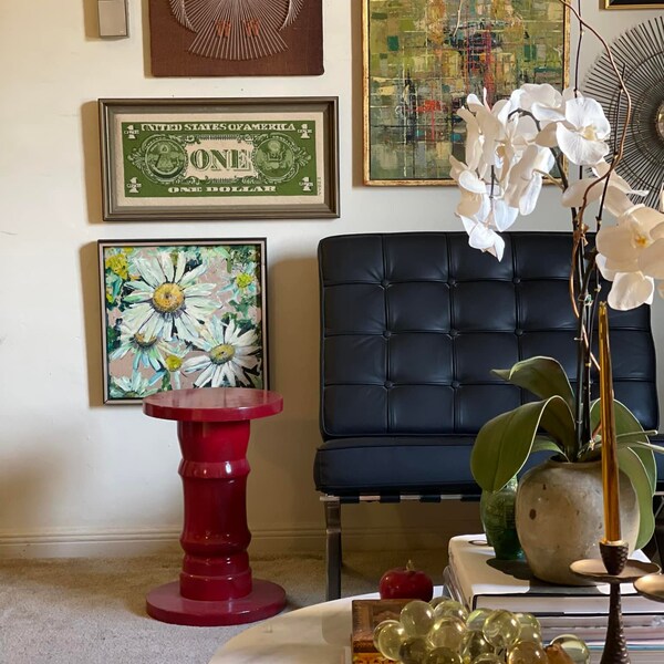 Vintage Impressionist Landscape Oil Painting Titled "new Canaan Woods ...