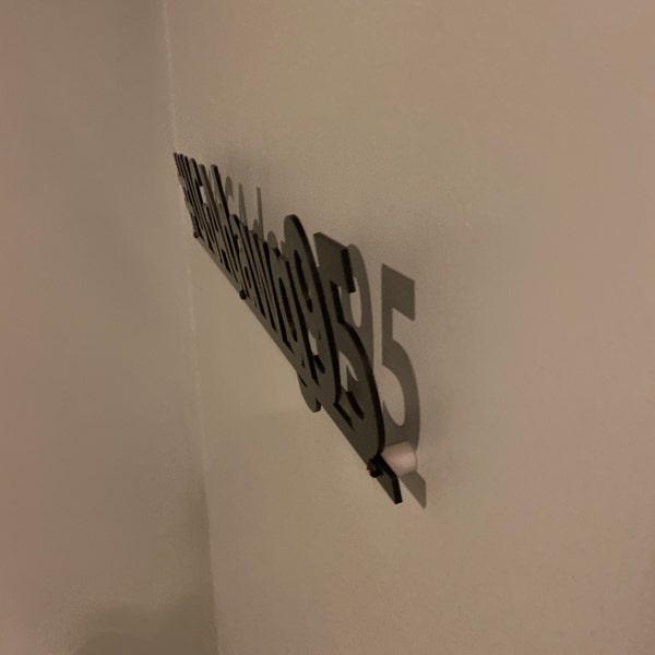 Address Sign - Reflective - Custom House Number Plaque - House Numbers ...