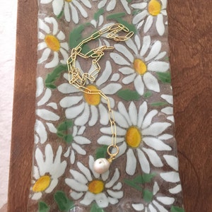 Daisy Serving Tray, Daisies, Fused Glass, Flowers, White Flowers, Daisy ...