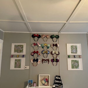 Decorated Mickey Ear Wall Displays 5 or 10 Packs - Etsy