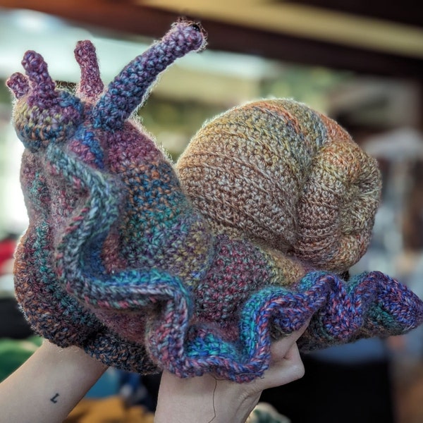 Add-on Round Snail Shell for Giant and Medium Snails Crochet Pattern by ...